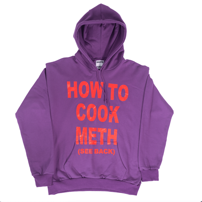Asspizza Haunted Starbucks "How to cook meth" Hoodie | Grailed