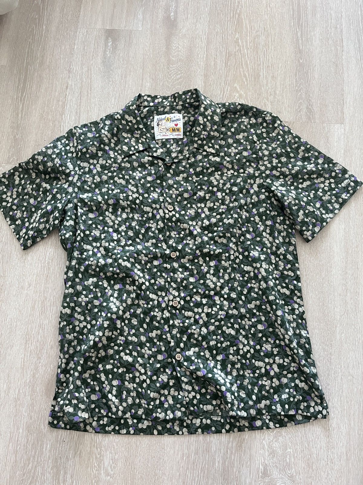 Naked & Famous Last drop Naked and Famous Aloha Camp Shirt | Grailed