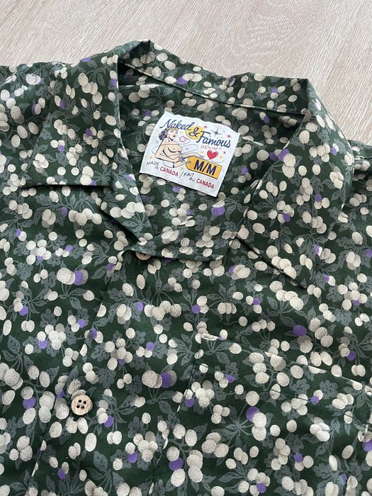 Naked & Famous Last drop Naked and Famous Aloha Camp Shirt | Grailed