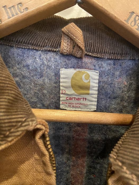 Vintage Vintage 70s Carhartt Detroit Boxy Made in USA Lined Jacket | Grailed