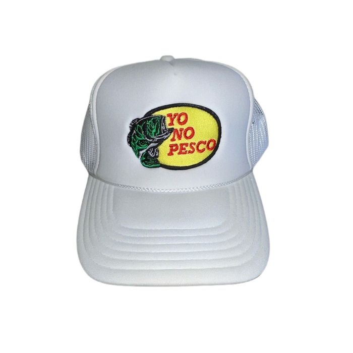 Generic Yo No Pesco Trucker Mesh Hat, Custom Unisex (Embroidered ...