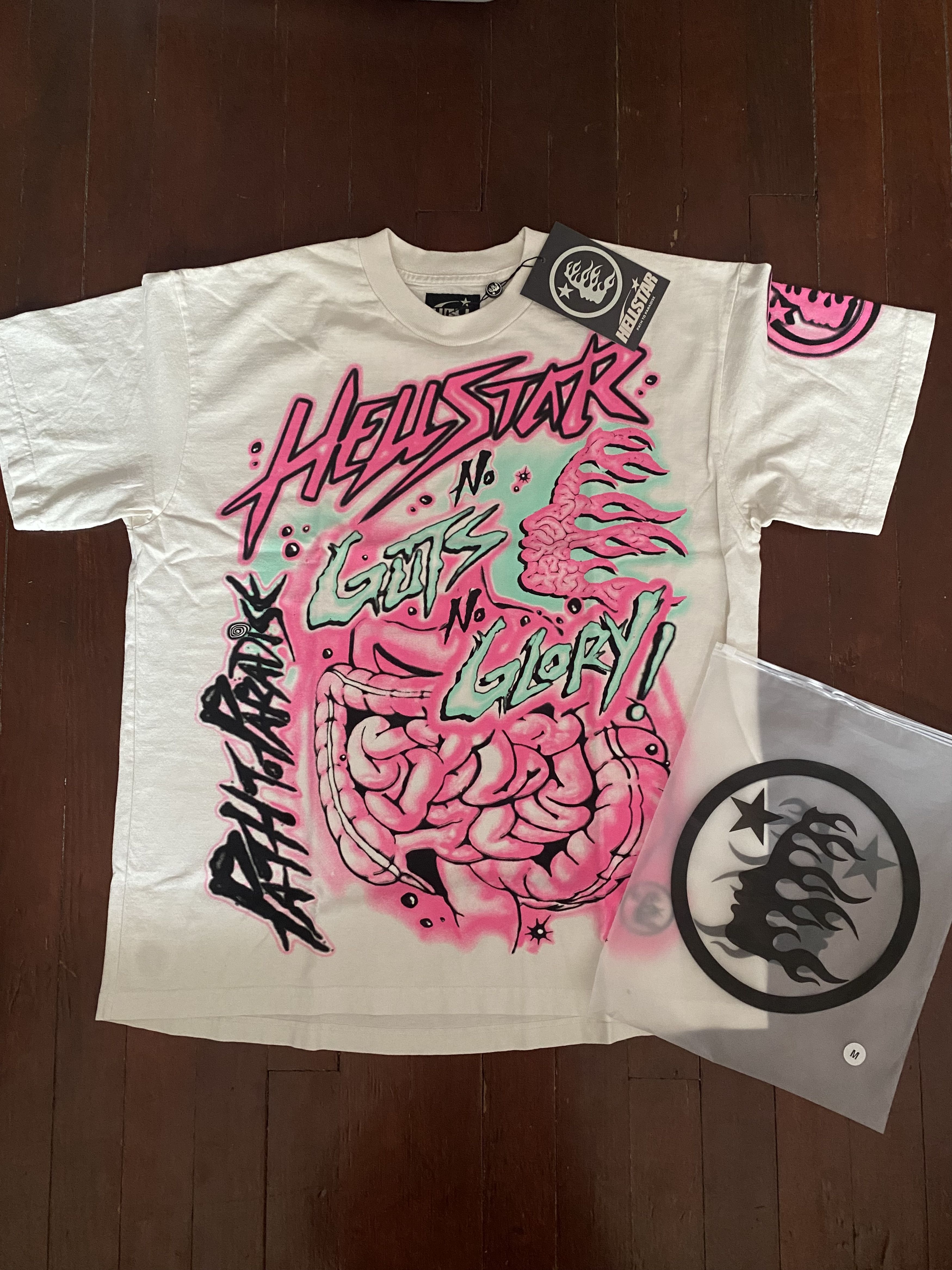 HELLSTAR Hellstar “No Guts No Glory” T-Shirt | Grailed HELLSTAR Hellstar “No Guts No Glory” T-Shirt | Grailed