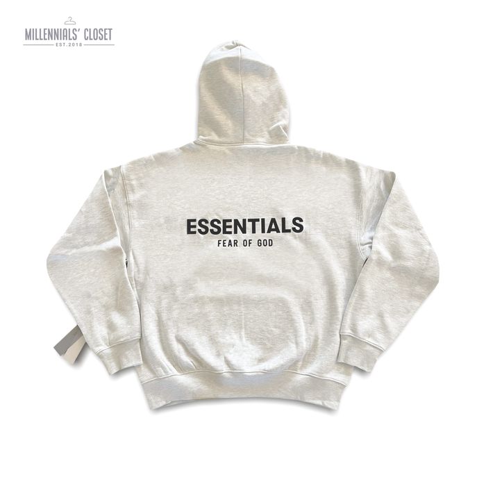 Pacsun Fear of God Essentials Tracksuit Light Oatmeal 2022 size M | Grailed