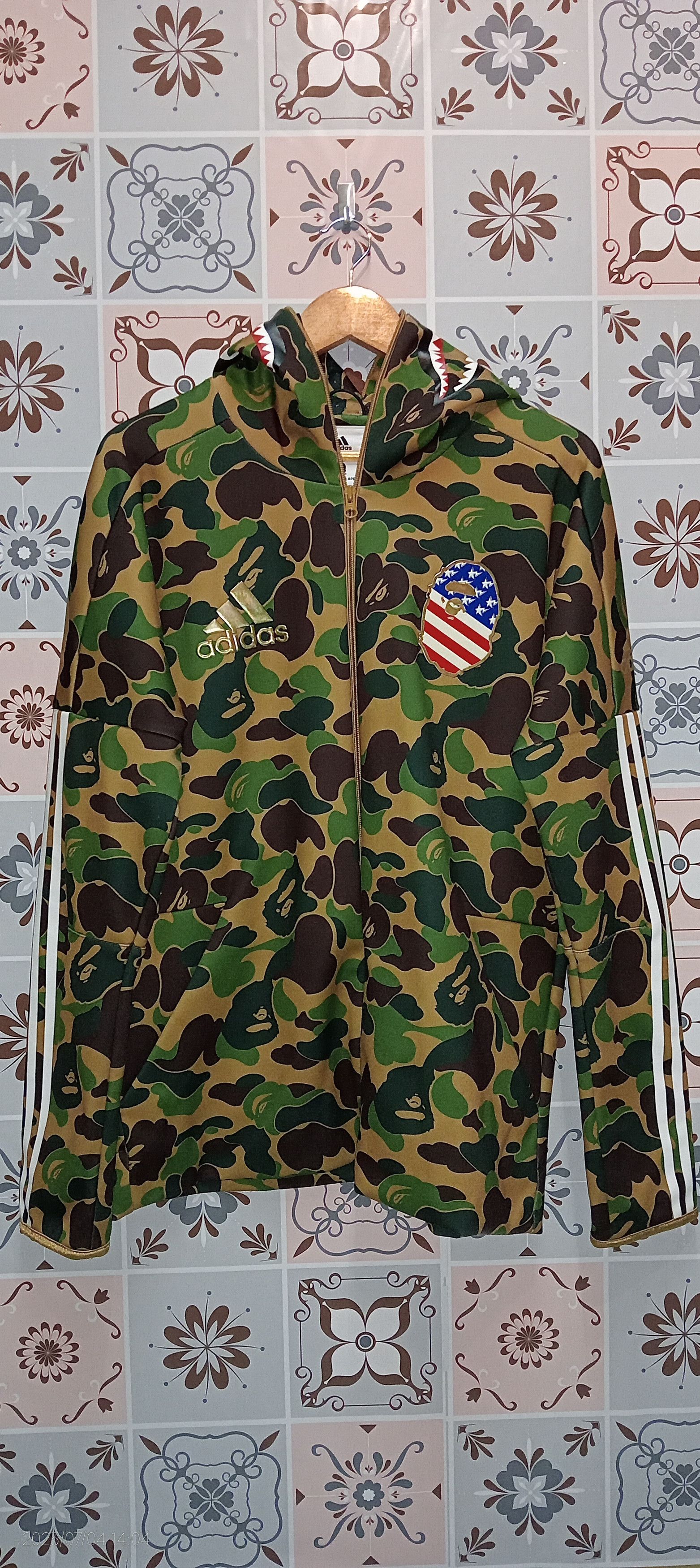 Adidas Bape x Adidas Shark Hoodie | Grailed