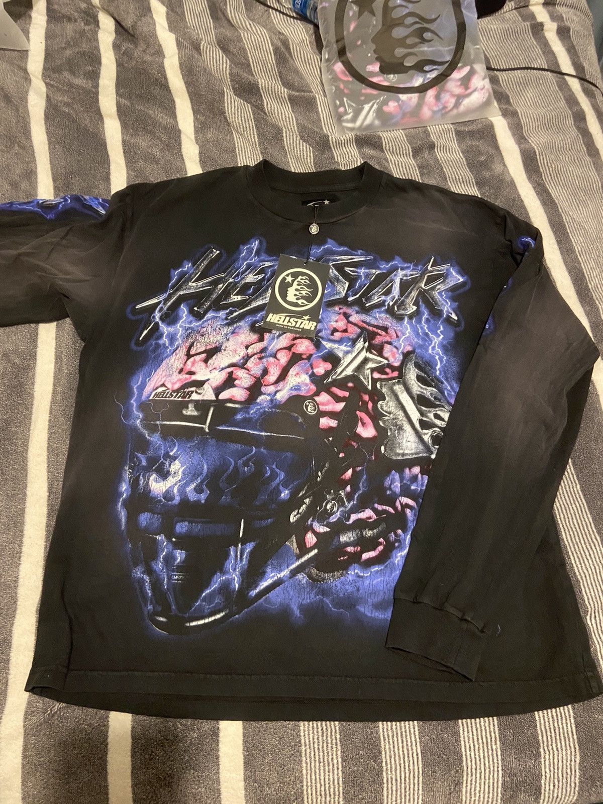 HELLSTAR Hellstar Brain Helmet Long Sleeve | Grailed