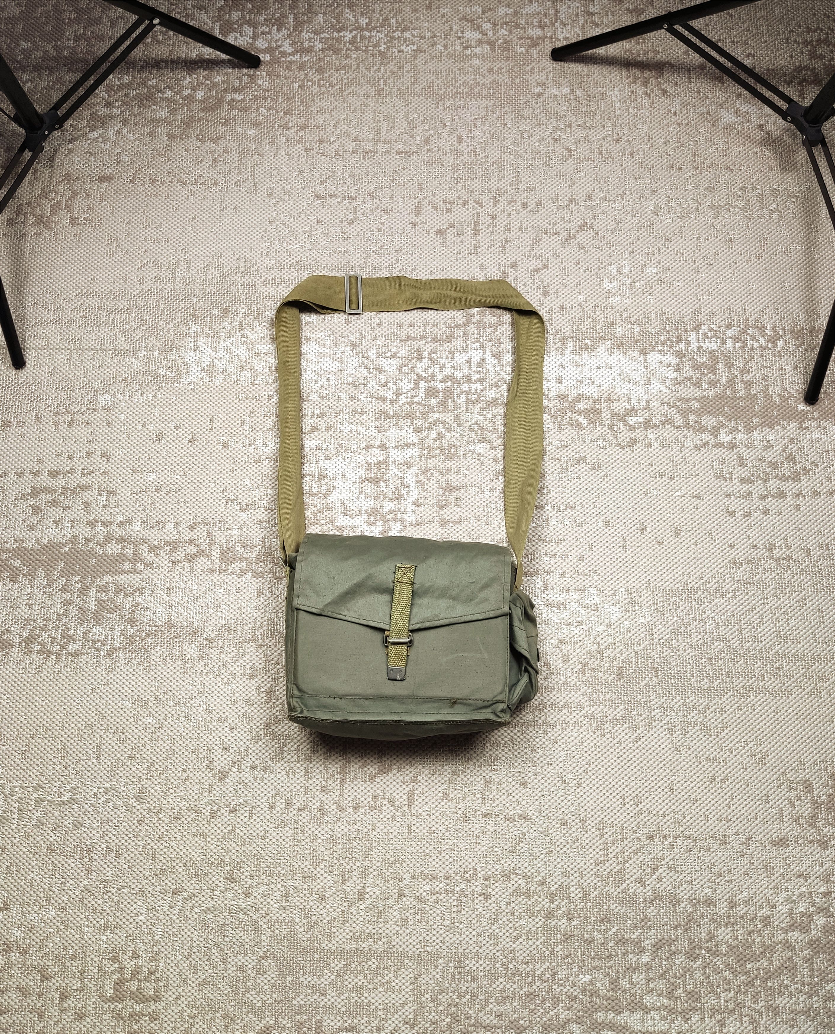 Military × Vintage Vintage 70s Polish Army Military Side Bag | Grailed