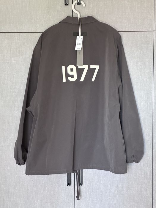 Fear of God Fear of God Essentials Coach Jacket Iron 1977 | Grailed