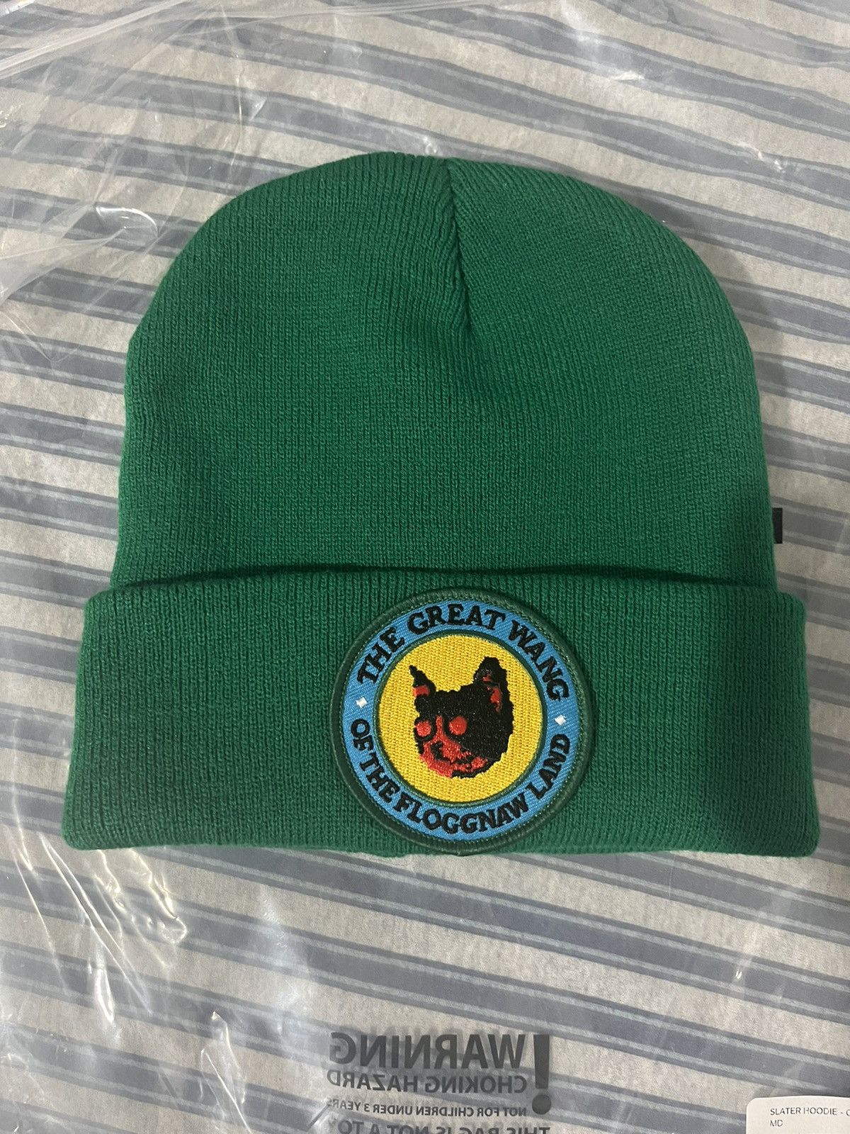 Golf Wang × Tyler The Creator Golf Wang Beanie Wolf Anniversary | Grailed