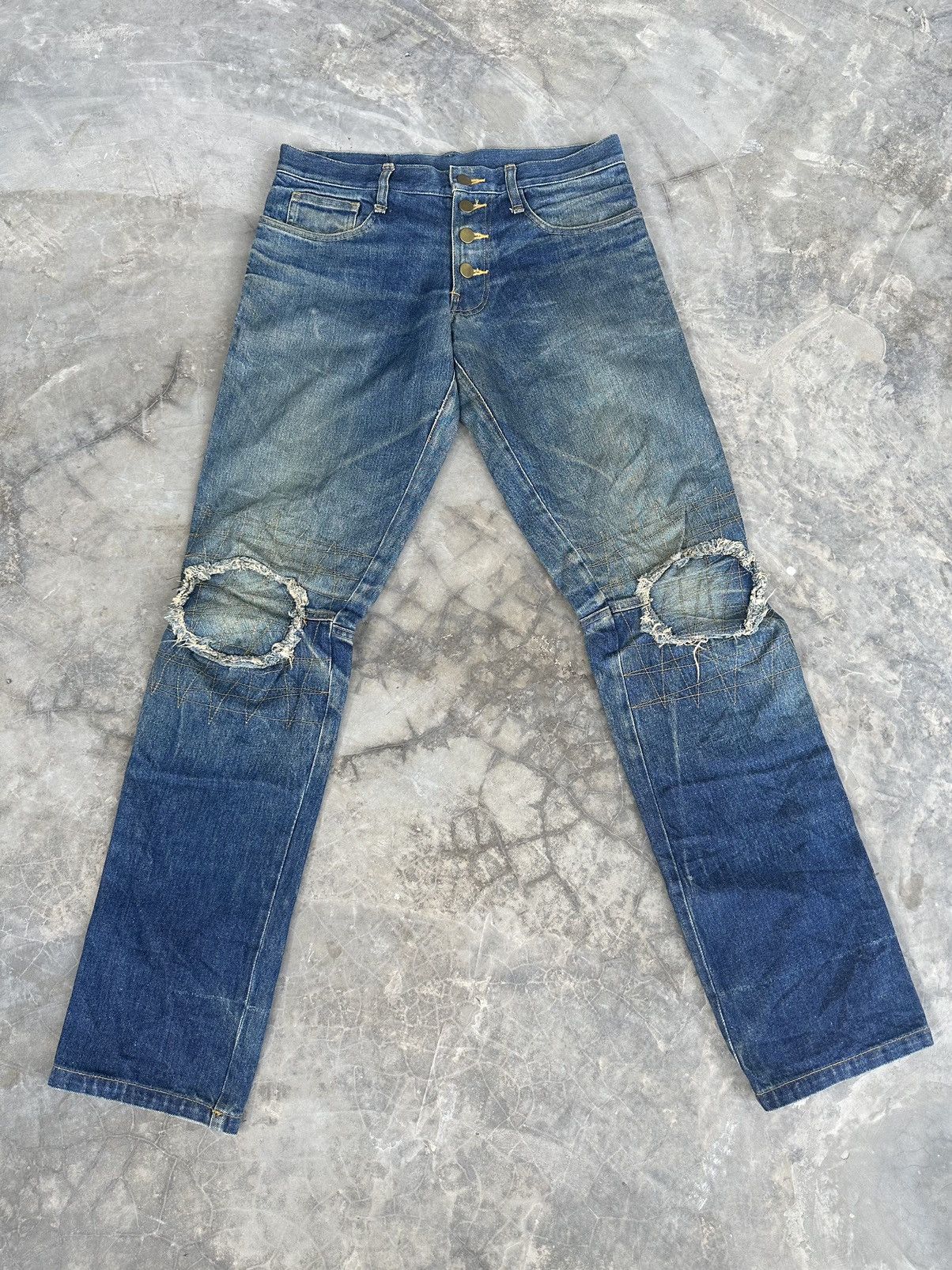 Christopher Nemeth Vintage Christopher Nemeth Raw Denim Jeans | Grailed