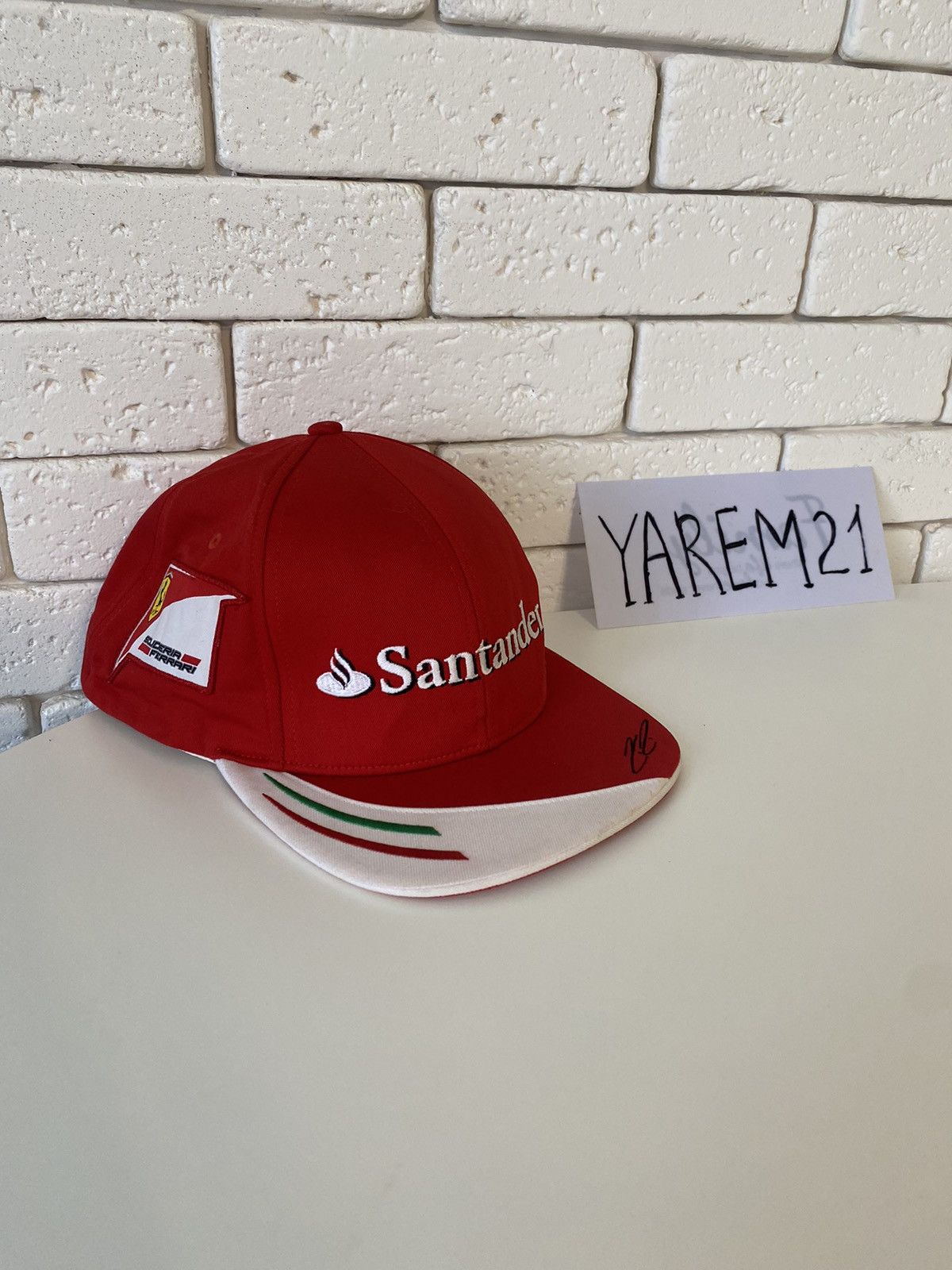 Vintage Ferrari Santander puma vintage racing cap hat | Grailed