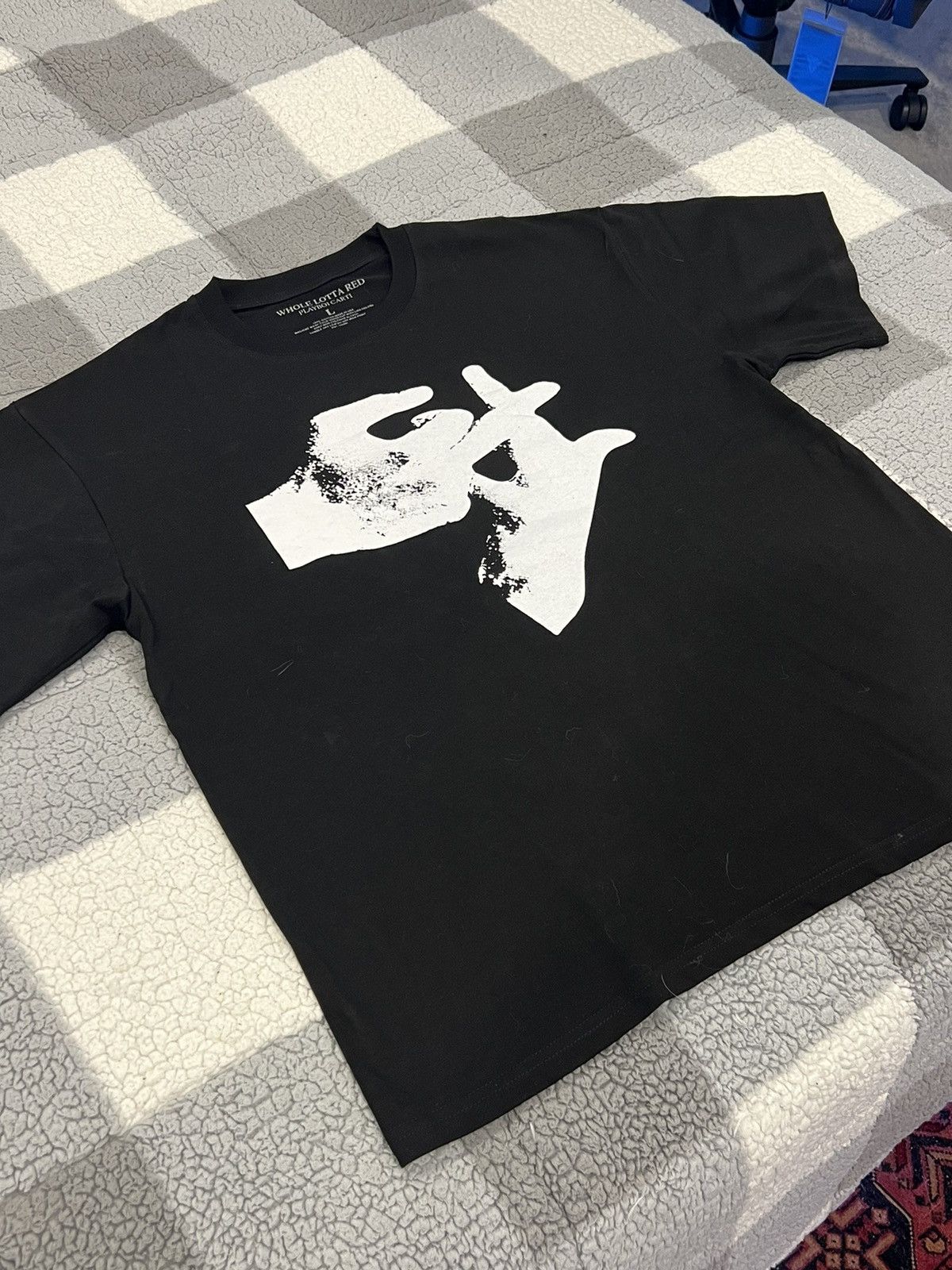 Playboi Carti PLAYBOI CARTI MERCH MIDDLE FINGERS | Grailed