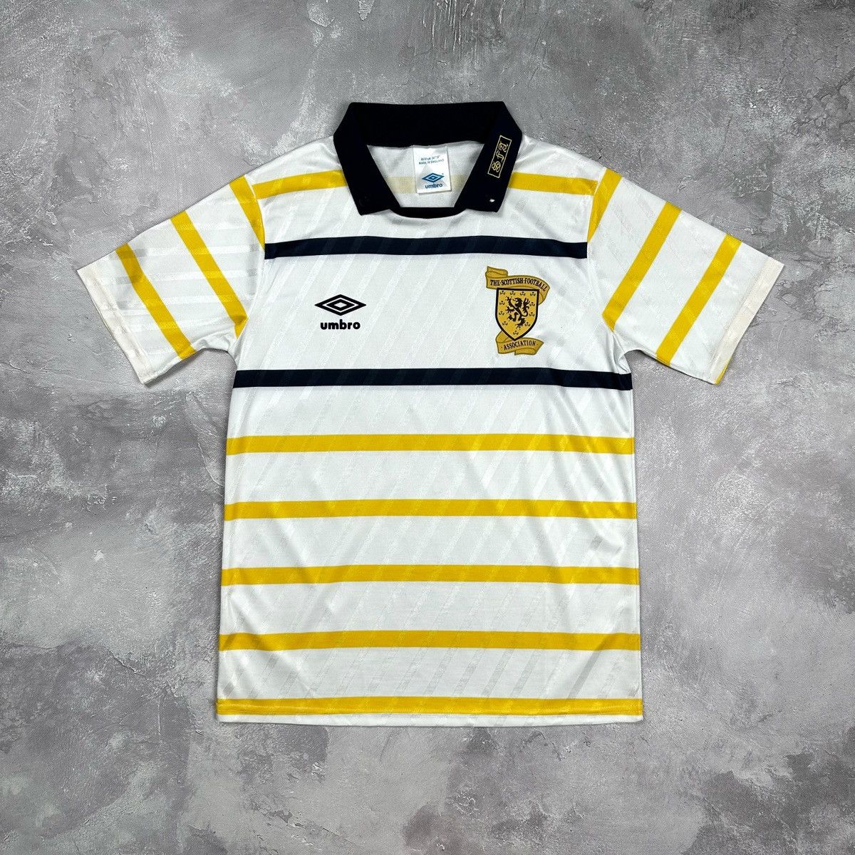 Soccer Jersey × Umbro × Vintage Umbro 1988-1990 National Team Scotland ...