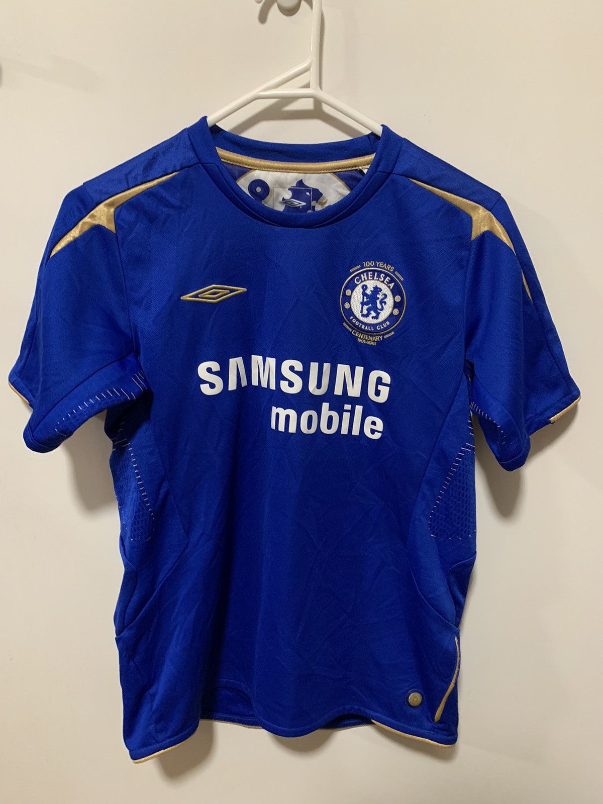Sportswear × Umbro 100 Years CHELSEA 2005 2006 Home Football Shirt ...