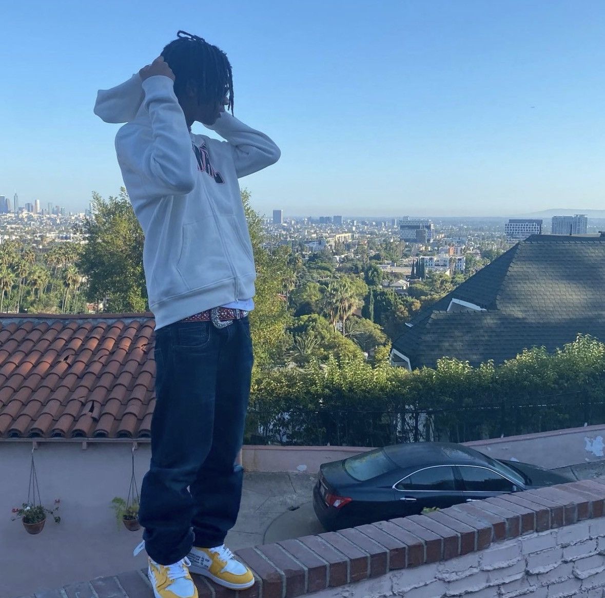 Vintage KA$HWAYZ White Full Zip-Up 2021 | Grailed