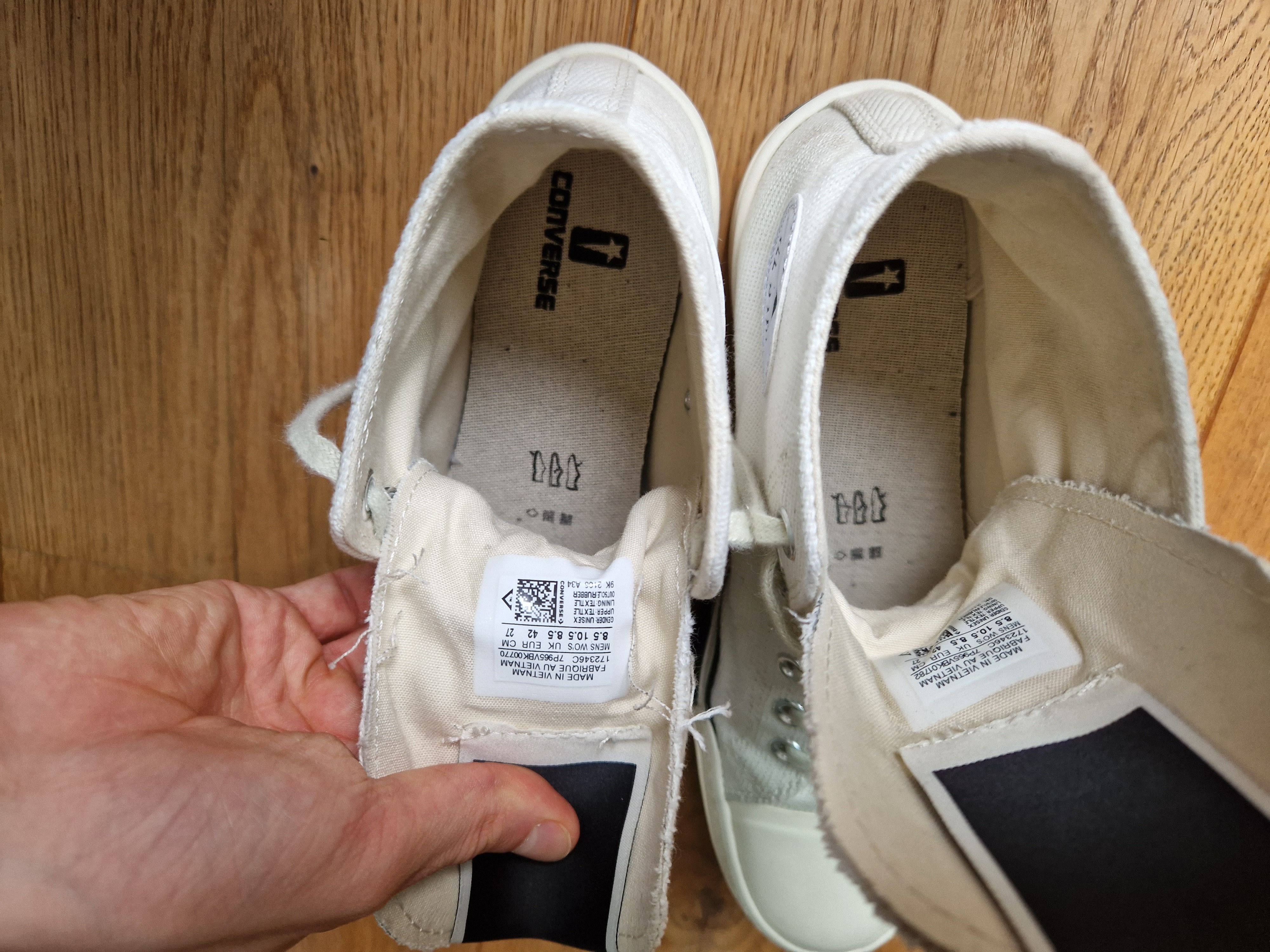 Converse Rick owens × Converse DRKSTAR | Grailed