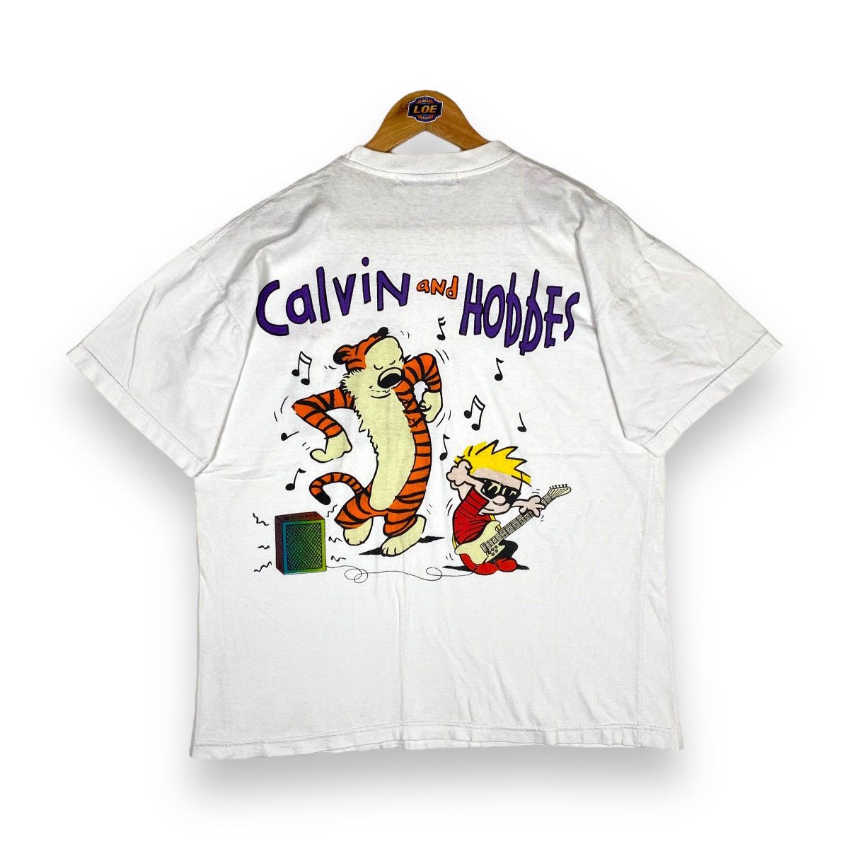 Cartoon Network × Vintage VINTAGE 90's CALVIN AND HOBBES CARTOON COMIC ...