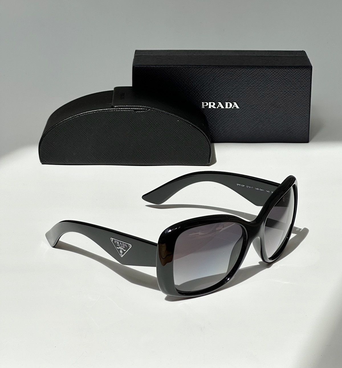 Prada × Streetwear × Vintage *NEW* PRADA 2023 Symbole Oversized Sunglasses SPR32P y2k | Grailed
