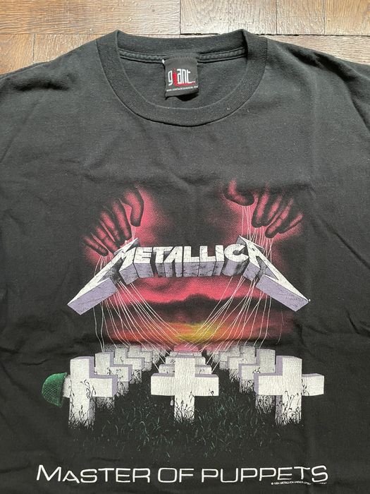 Vintage Vintage 1994 Metallica T Shirt Giant Master of Puppets tee | Grailed