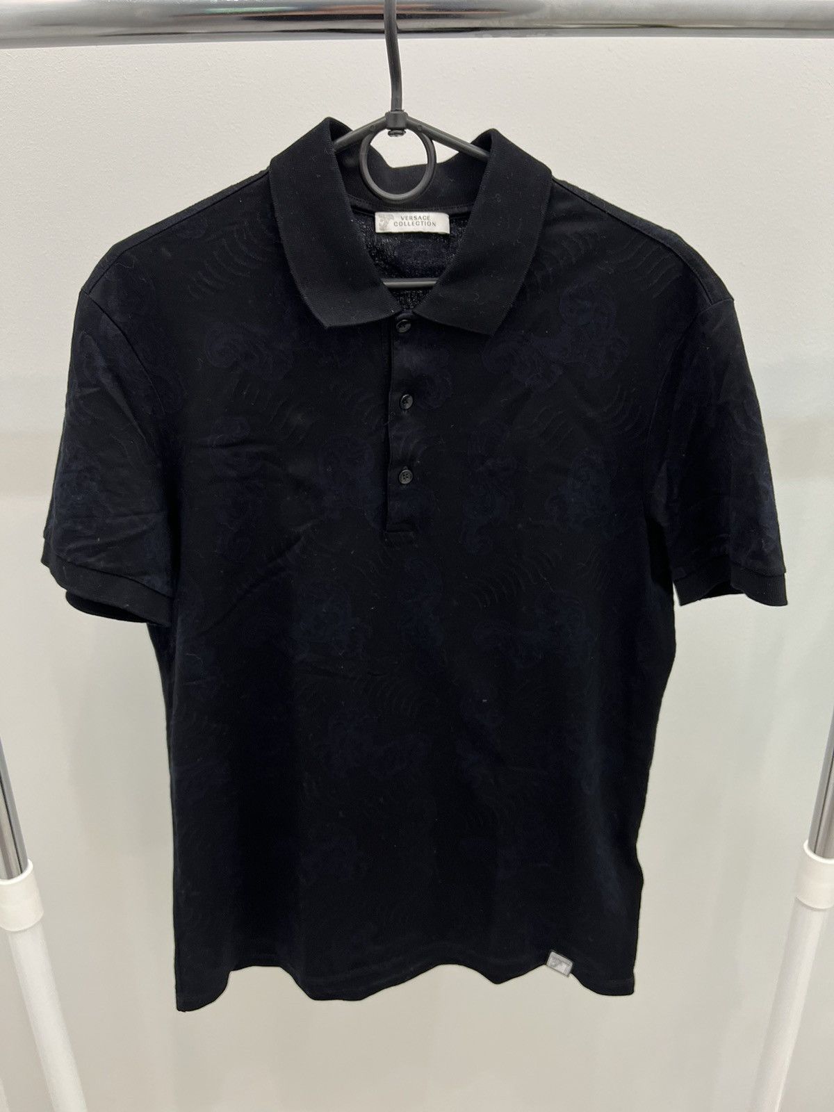 Versace Versace Collection Full Over Print Polo Tee T-shirt | Grailed