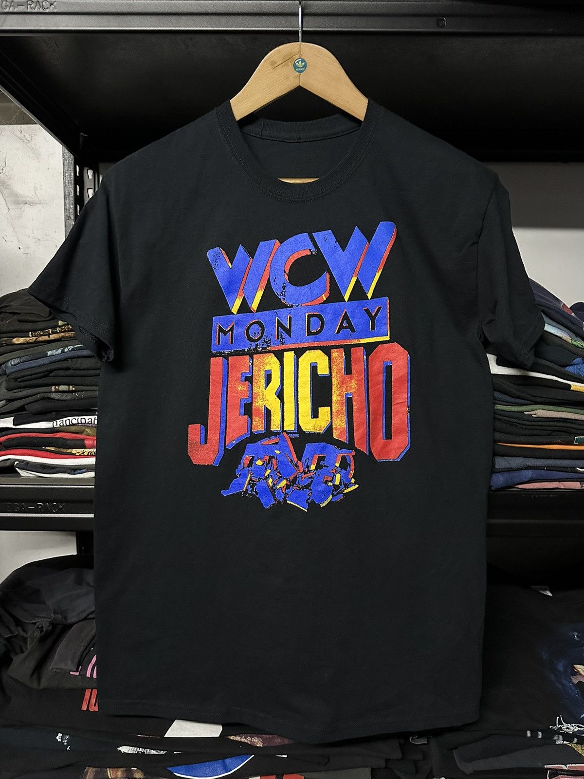 Vintage × Wcw/Nwo × Wwf Vintage WCW Chris Jericho Wrestling Tee | Grailed