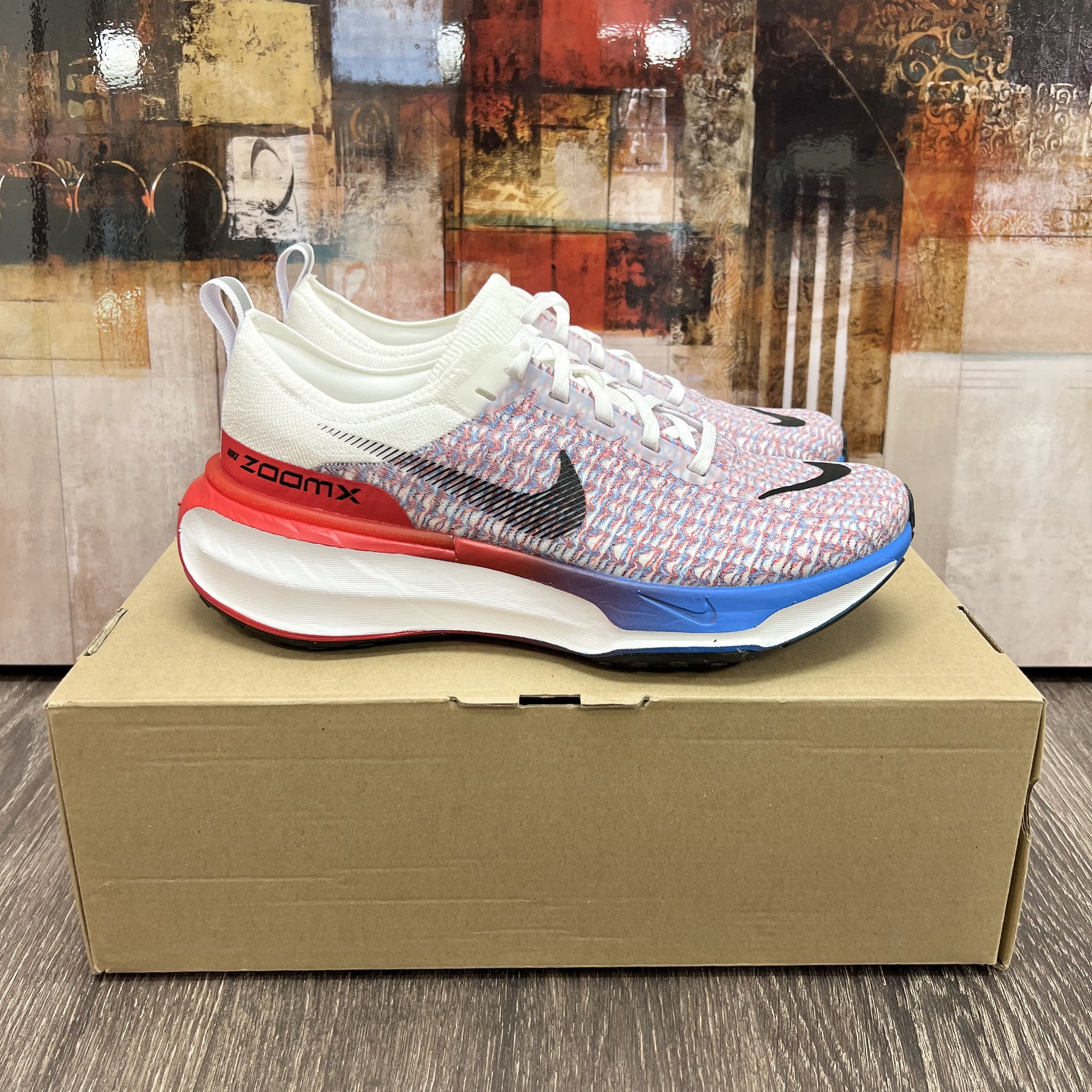 Nike Nike Air ZoomX Invincible Run 3 FK White University Red Blue | Grailed