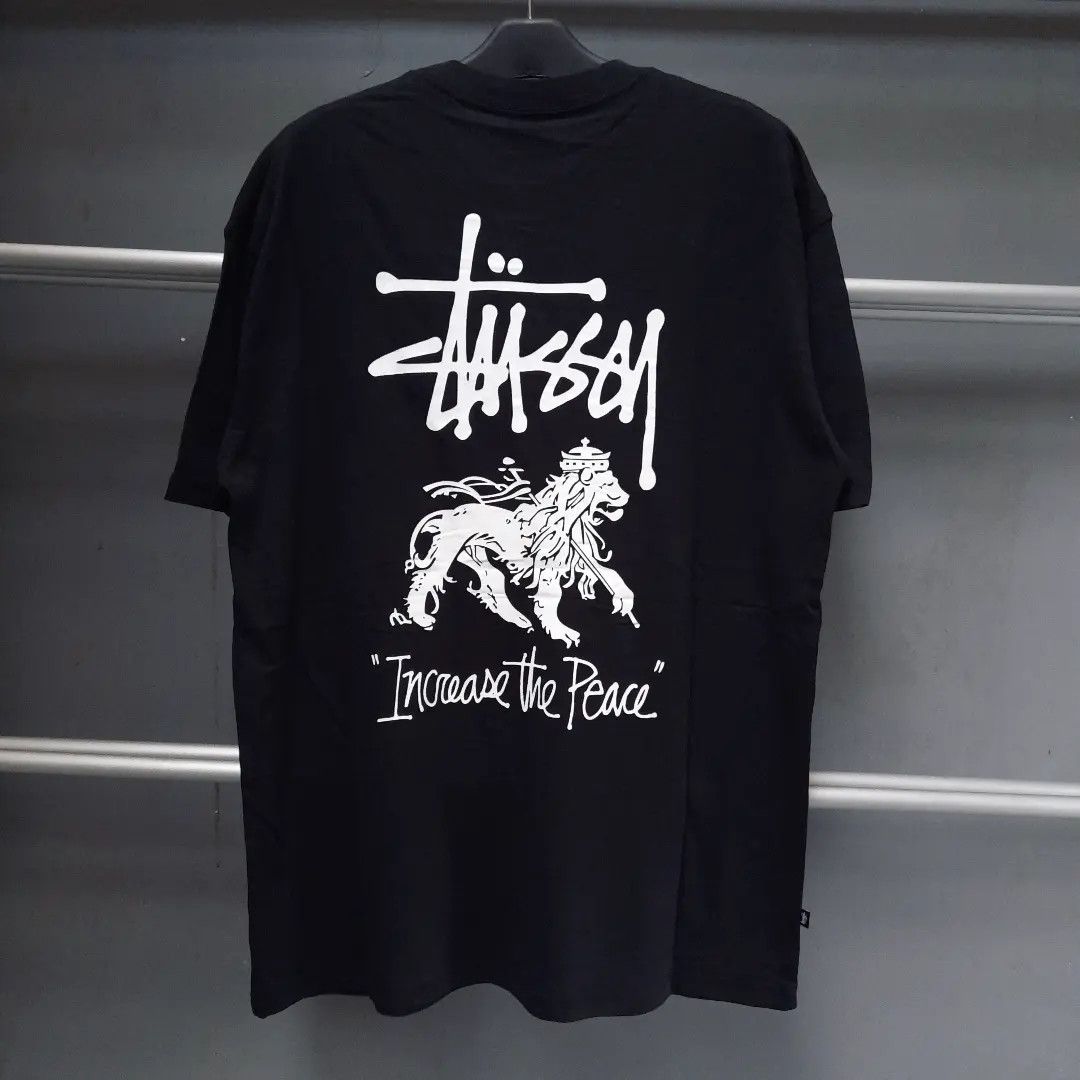 Streetwear × Stussy Stussy Rasta Lion Tee | Grailed
