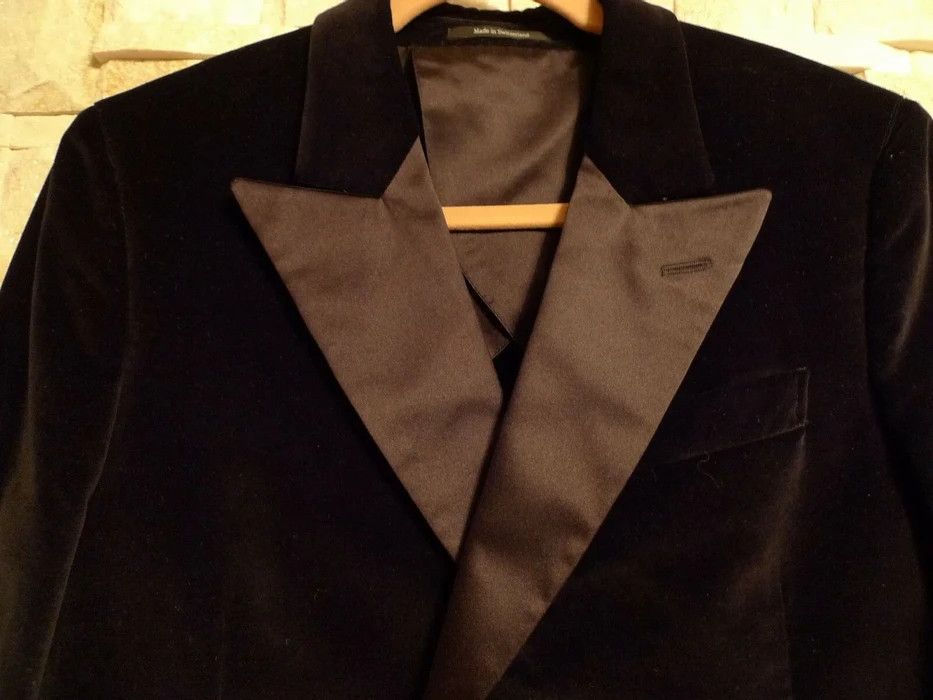 Yves Saint Laurent YVES SAINT LAUREN MEN'S TUXEDO BLACK VELVET DINNER ...