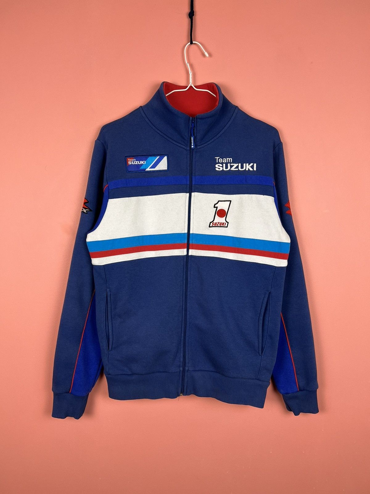 Racing × Streetwear Suzuki racing zip streetwear logo | Grailed