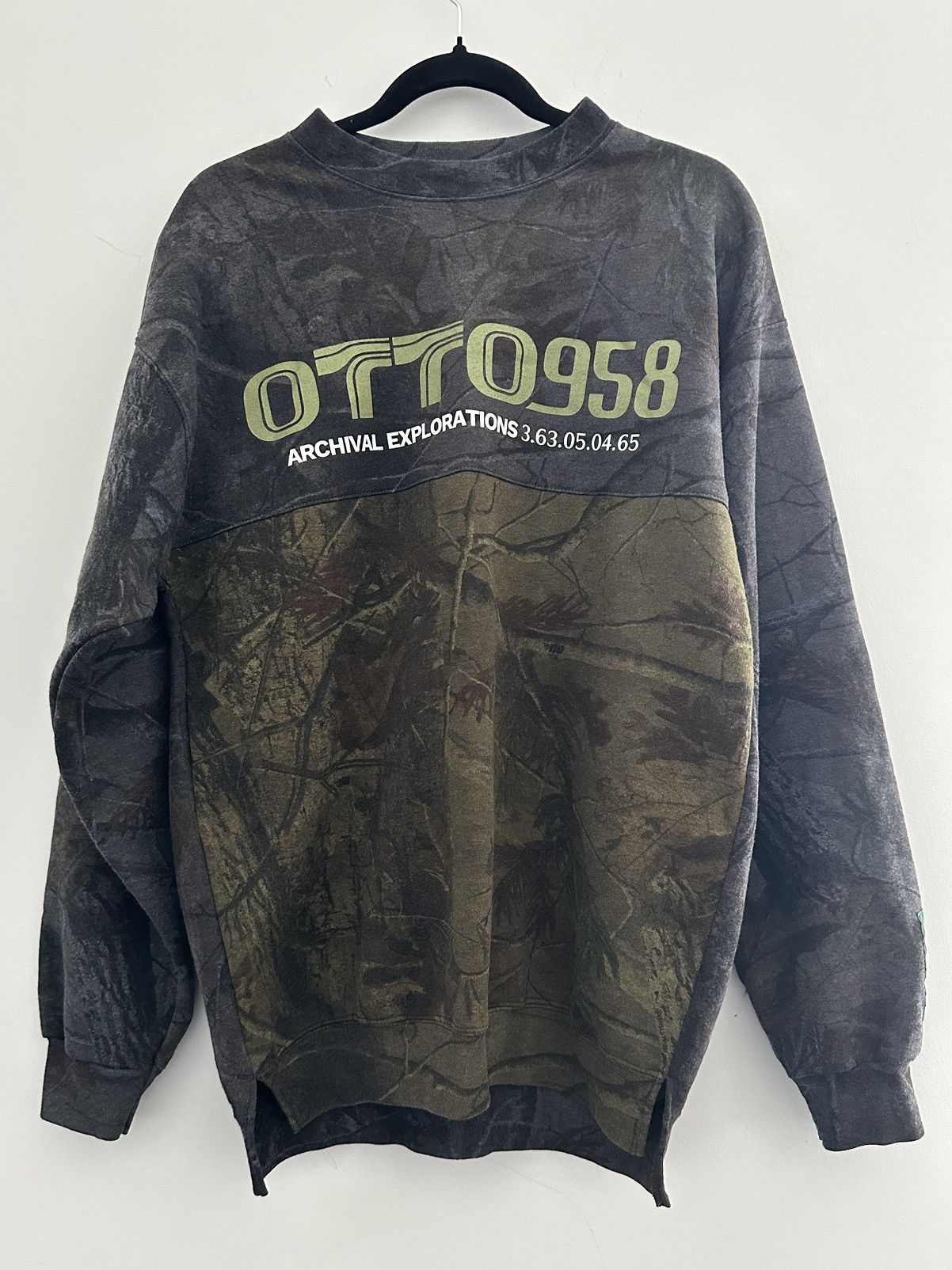 Japanese Brand OTTO 958 x FIFTH STORE TOKYO Camo Crewneck | Grailed