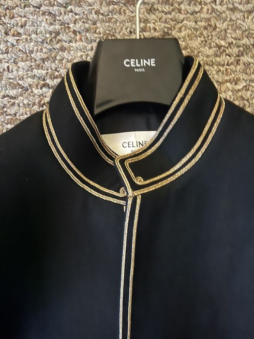 Celine FW20 Japanese Flannel Spencer Military Jacket | Grailed
