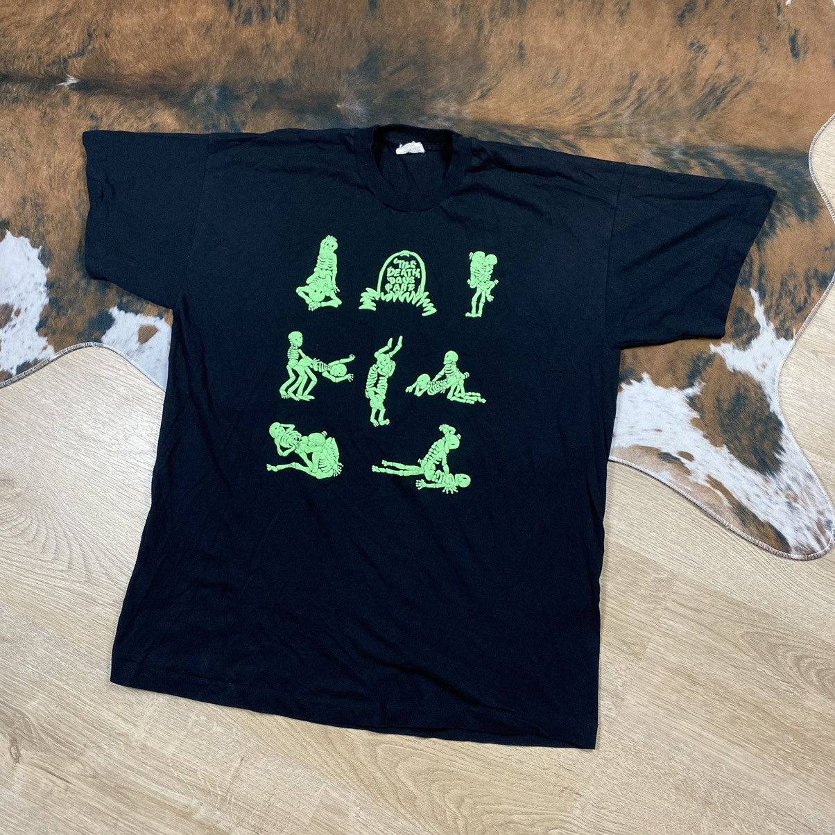 Vintage Vintage 90s Crazy Boners Skeleton Sex Position Funny T Shirt