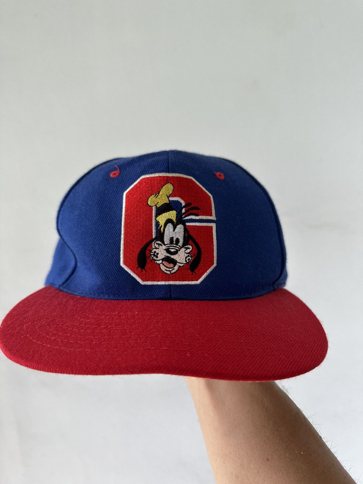 Mickey & Co. × Vintage Vintage 90s Disney Goofy SnapBack Blockhead ...