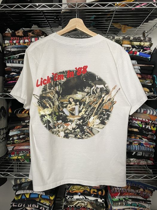 Vintage 1988 Ted Nugent If You Can’t Lick ‘Em Lick Em Single Stitch ...