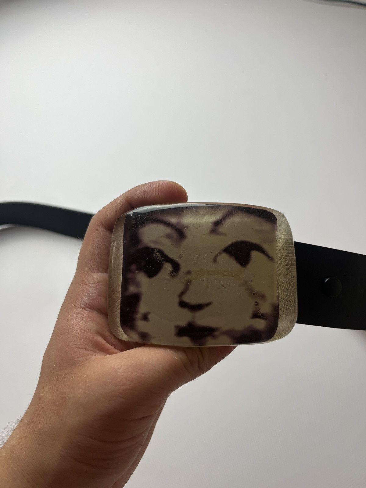 Streetwear Strange Face Scary Y2K belt | Grailed