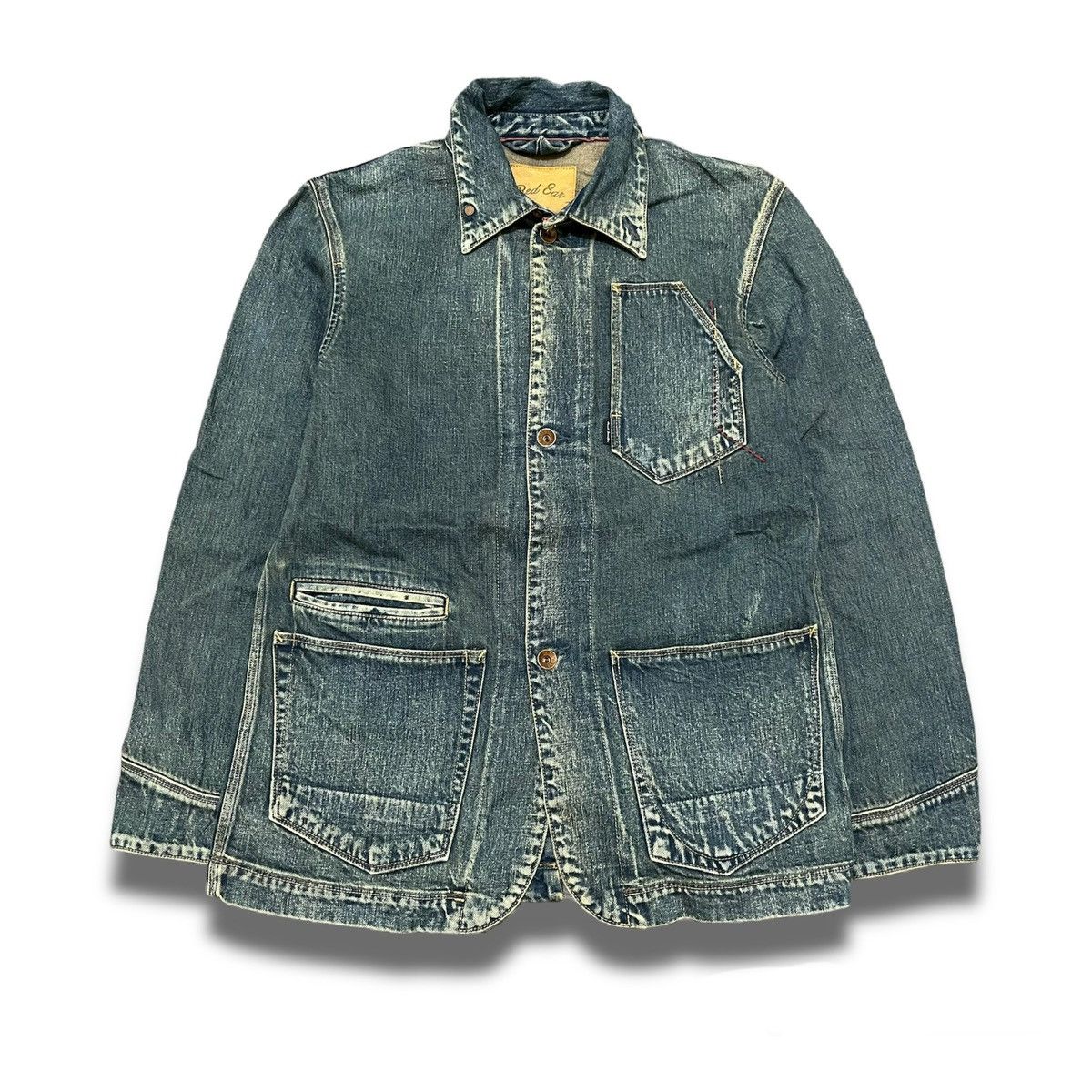 Paul Smith Vintage red ear by paul smith chore denim salvage jacket ...