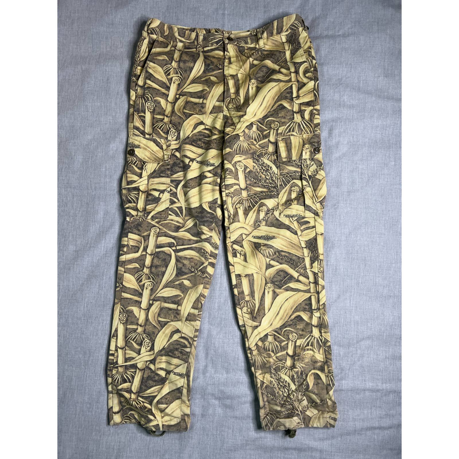 Vintage Vintage Farm Land Corn Belt Camo Cargo Pants Large | Grailed