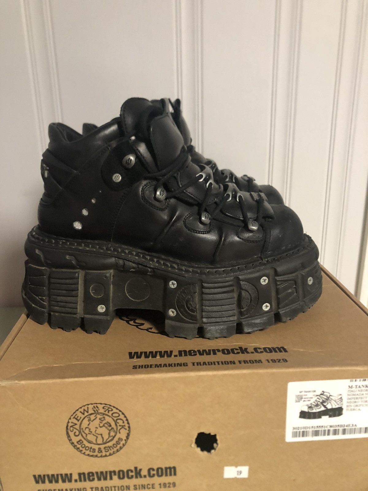 New Rock New rock 106 tank boot | Grailed