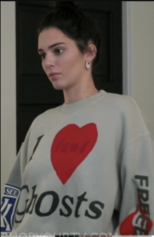 Kanye West Kids See Ghosts "I Feel Ghosts" Crewneck | Grailed