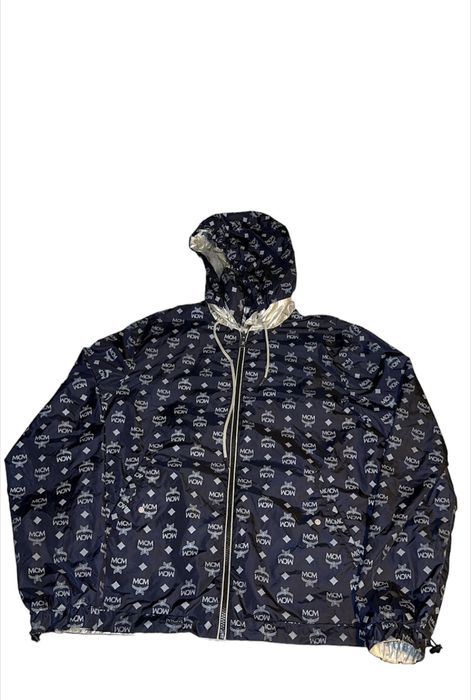 MCM MCM Navy Reversible Windbreaker | Grailed