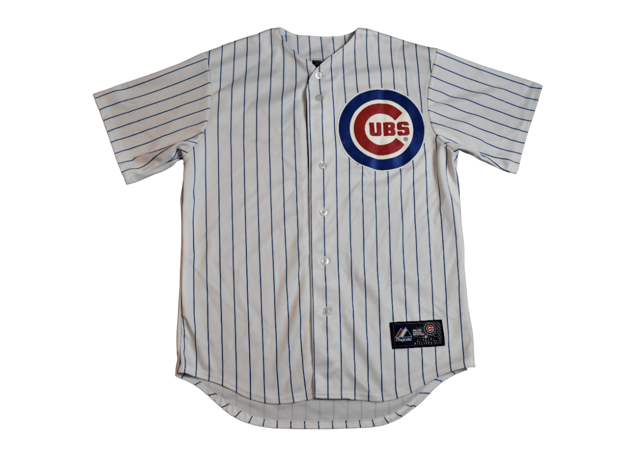 Majestic Chicago Cubs Majestic Pinstripes Jersey | Grailed