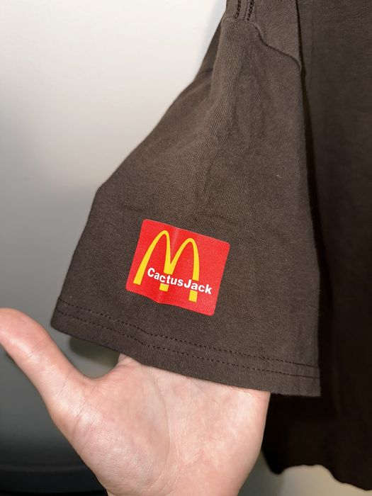Travis Scott Travis Scott catus jack McDonalds fry tee | Grailed