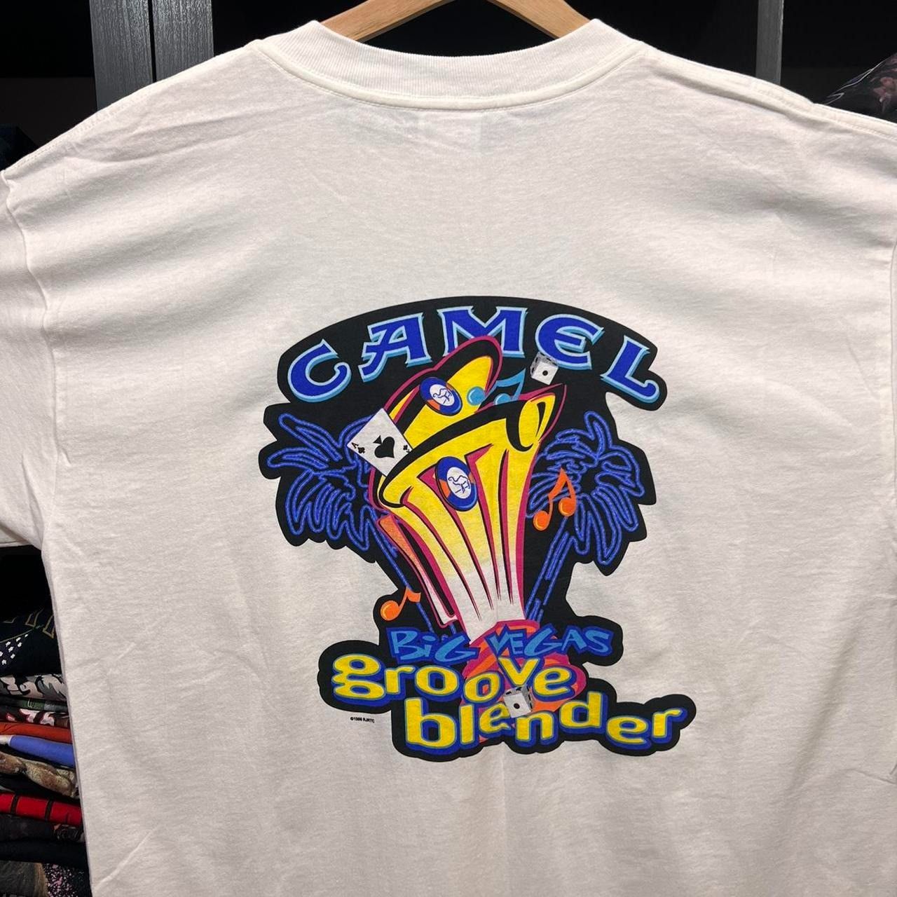 Vintage Vintage 90s Camel Cigarettes Shirt XL white | Grailed