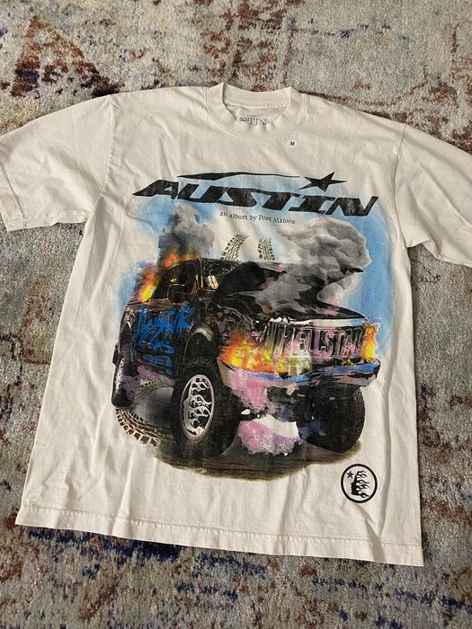 Streetwear Hellstar x Post Malone Austin Merch Tee | Grailed