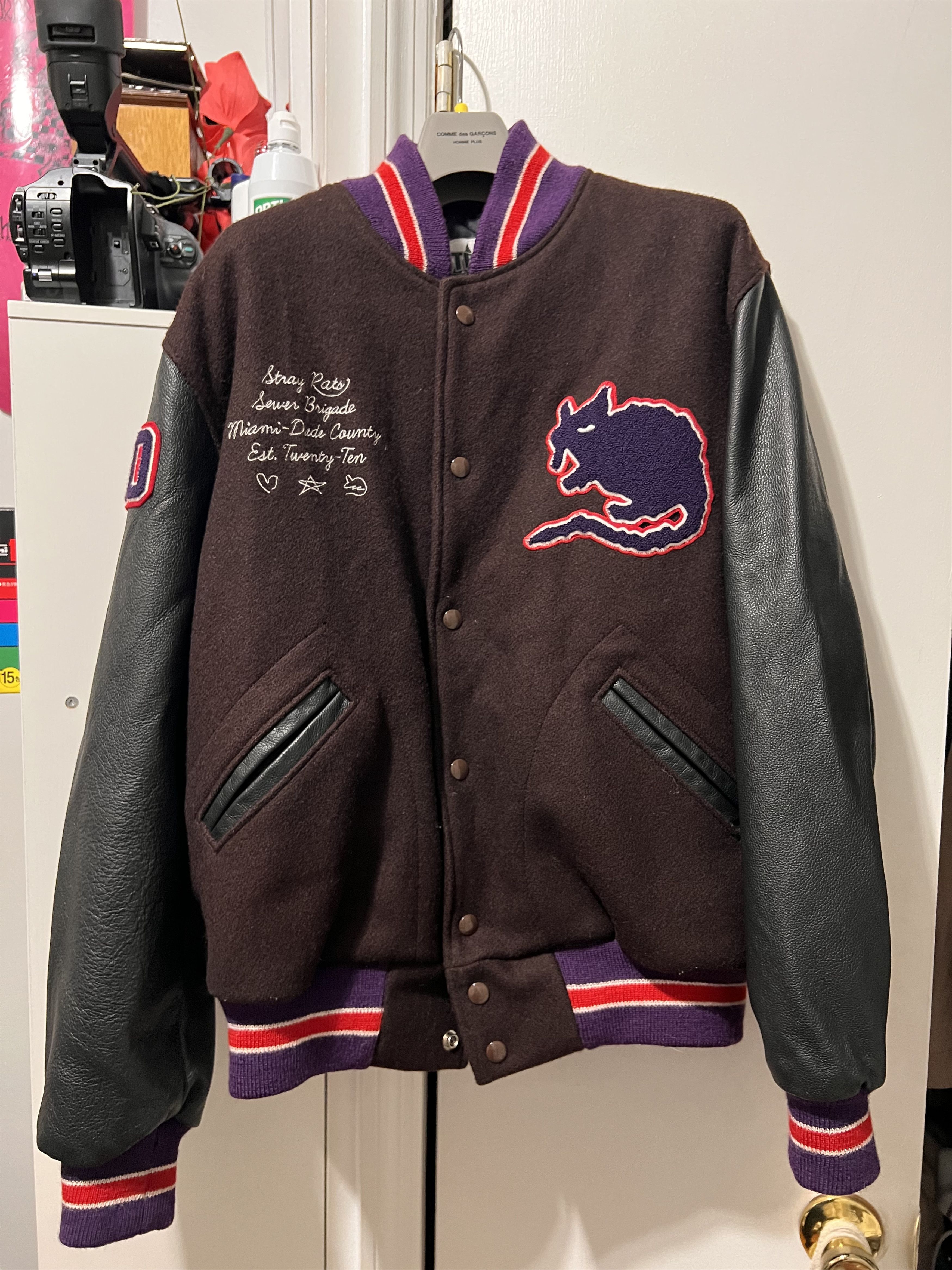 Stray Rats Stray Rats Tenth Anniversary Varisty Jacket | Grailed