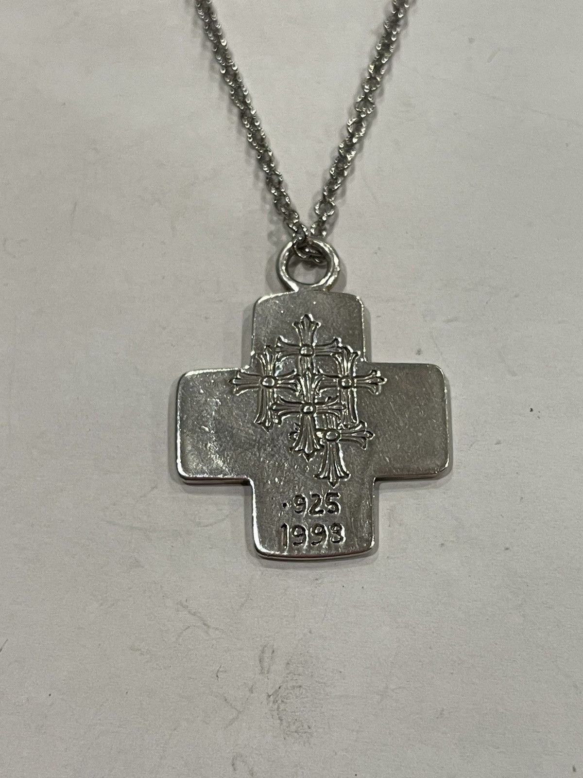 Chrome Hearts Chrome Hearts Cemetery Cross Trinket Pendant Chain ...