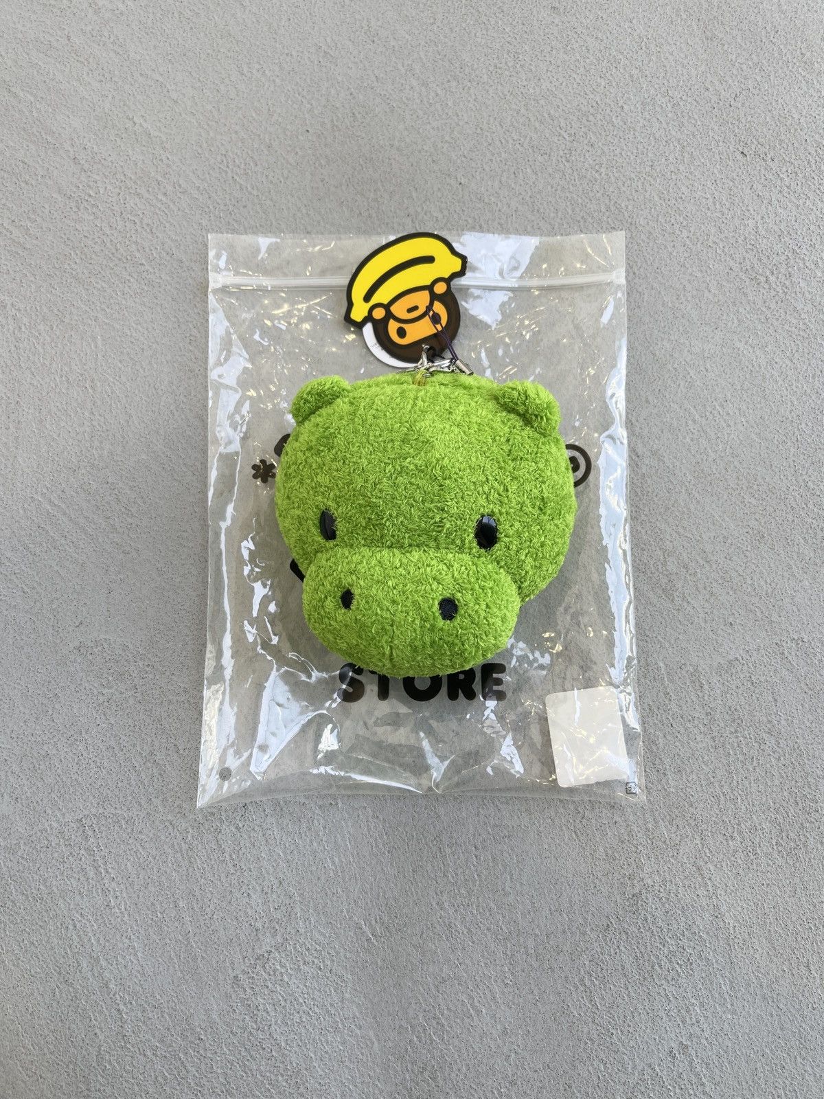 Bape RARE! 2018 Bape Baby Milo Face Plush Hippo Keychain | Grailed
