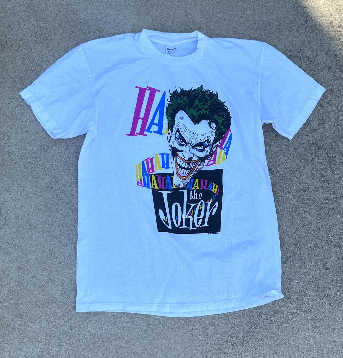 Batman × Dc Comics × Vintage Vintage Batman Tee Shirt Large 80s Joker ...