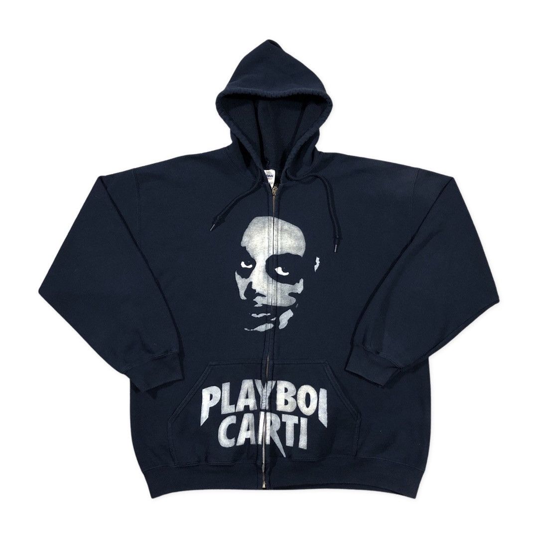 Ken Carson × Playboi Carti × Streetwear Playboi Carti Zip Up Hoodie ...