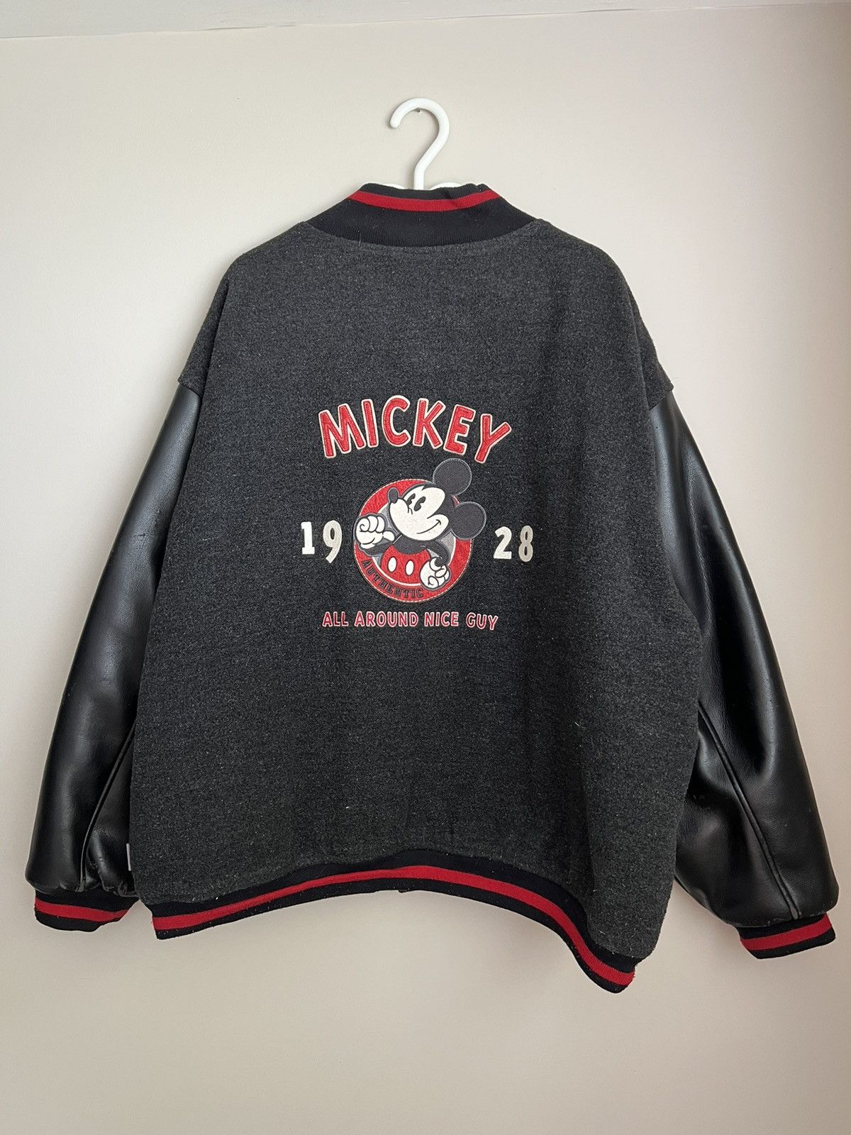 Disney × Mickey Mouse × Vintage 90s Mickey Mouse Bomber Jacket | Grailed