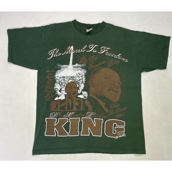 Vintage VINTAGE Martin Luther King MLK The March To Freedom T-shirt ...